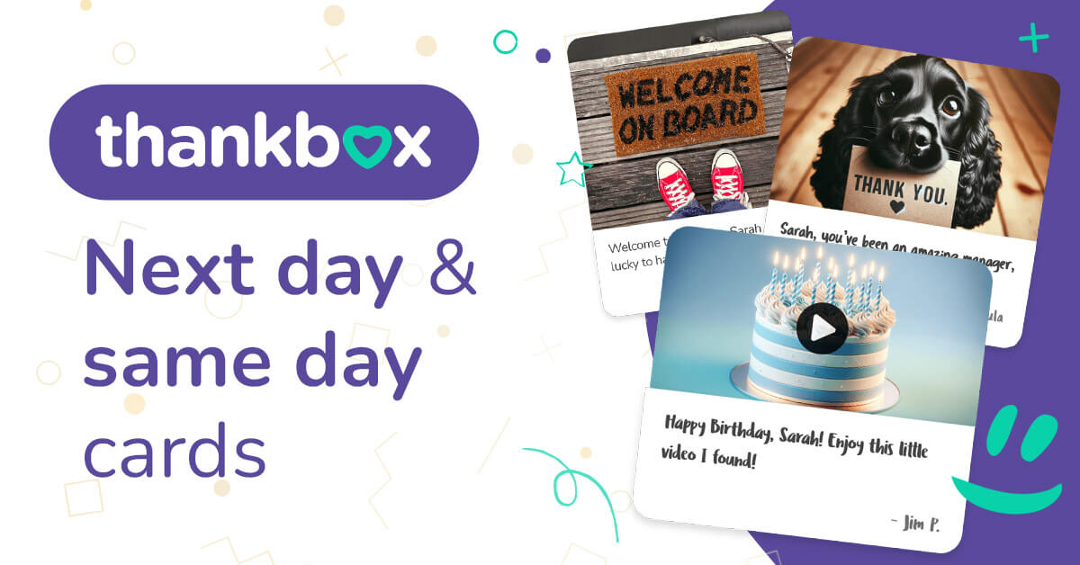 Next Day / Same Day Cards | Send Cards Instantly Online