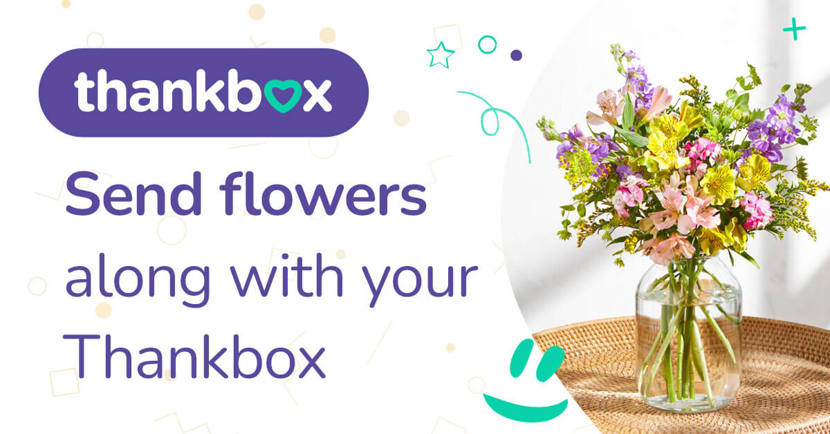 Send Flowers With Your Thankbox